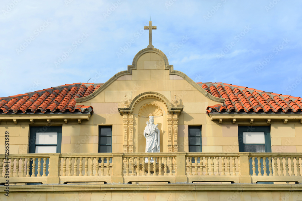 St. Edward Roman Catholic Church built in 1927 is a Spanish Revival ...