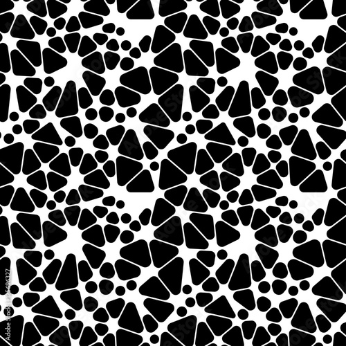 Abstract geometric black and white hipster fashion random background ...