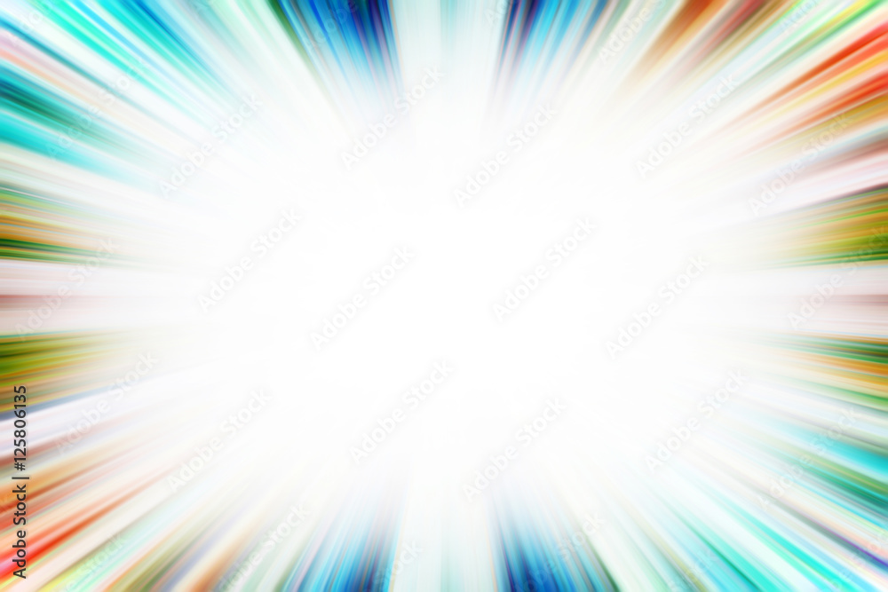 Colorful starburst explosion border Stock Illustration | Adobe Stock