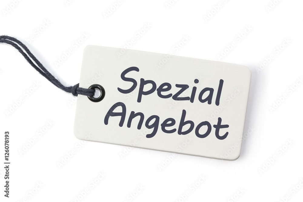 Stock-Illustration „Spezial Angebot - Label“ | Adobe Stock