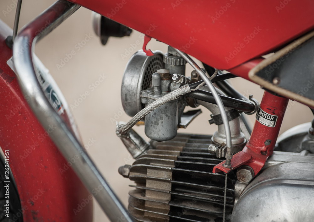roter Flitzer Stock Photo | Adobe Stock