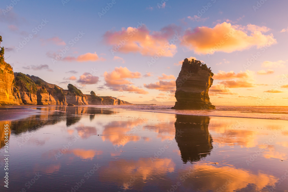 Sunset Beach Rock Formation