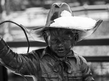 Cowboy Silhouette Art Free Stock Photo - Public Domain Pictures