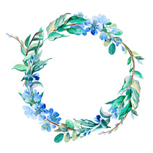 Romantic Pastel Flower Wreath Free Stock Photo - Public Domain Pictures