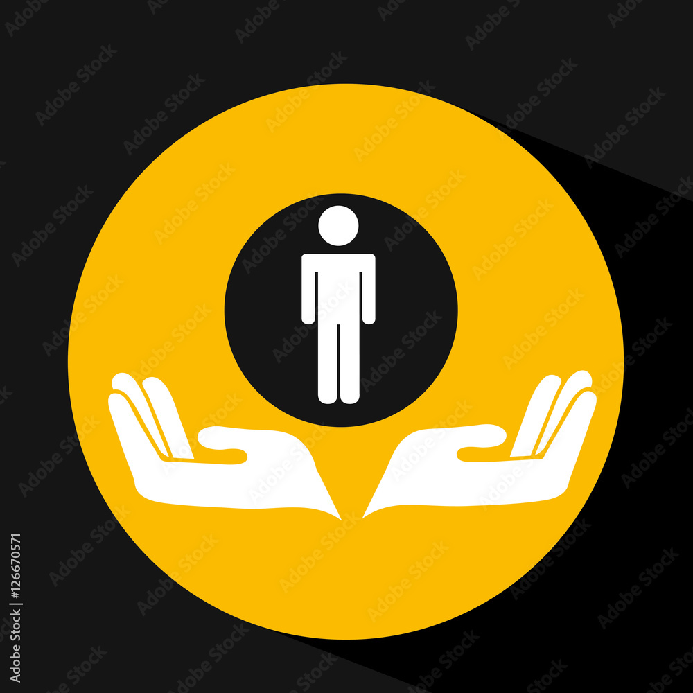 environment friendly concept human vector illustration eps 10 Stock ...