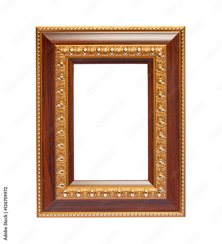 Frame isolated white background. Stock Photo | Adobe Stock