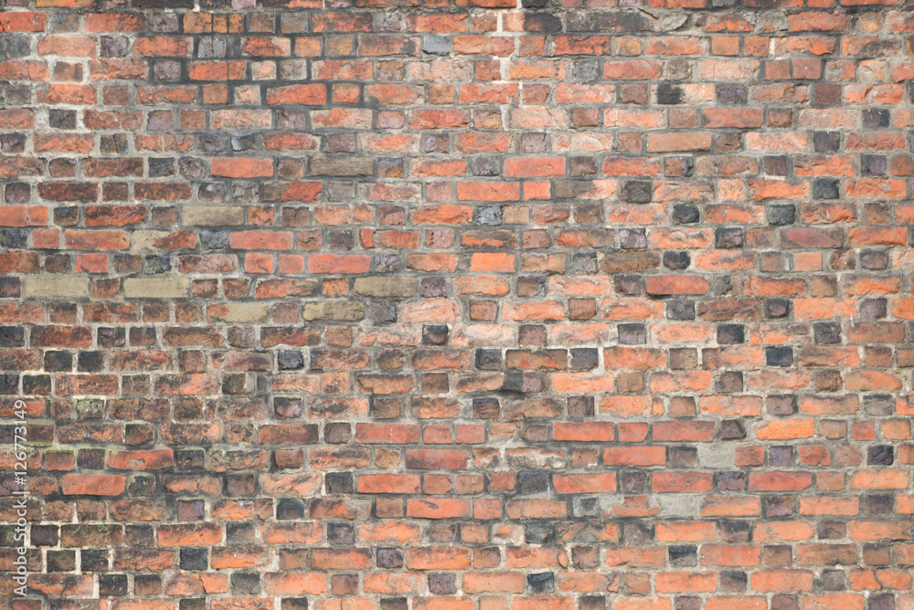 Old and rundown brick wall. Stock Photo | Adobe Stock
