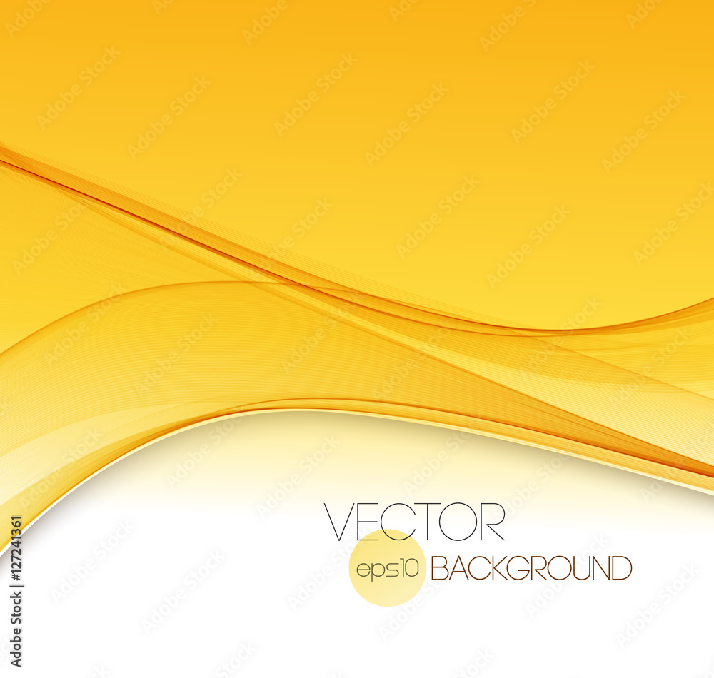 Smooth wave stream line abstract header layout. Vector illustration ...
