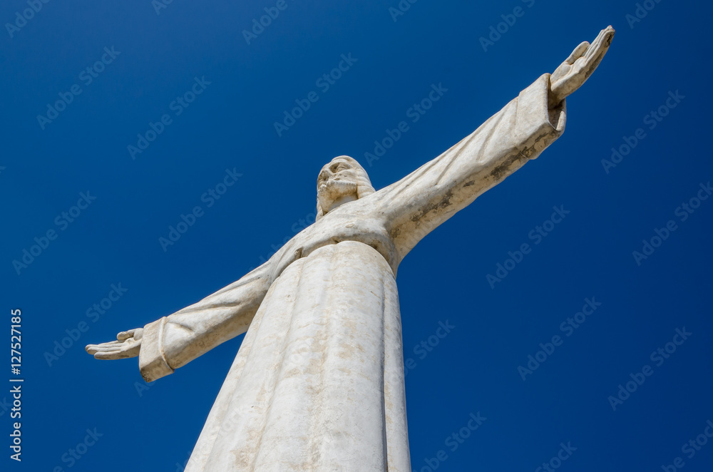 Christ the Redeemer or Christo Redentor statue in Lubango, Angola Stock ...