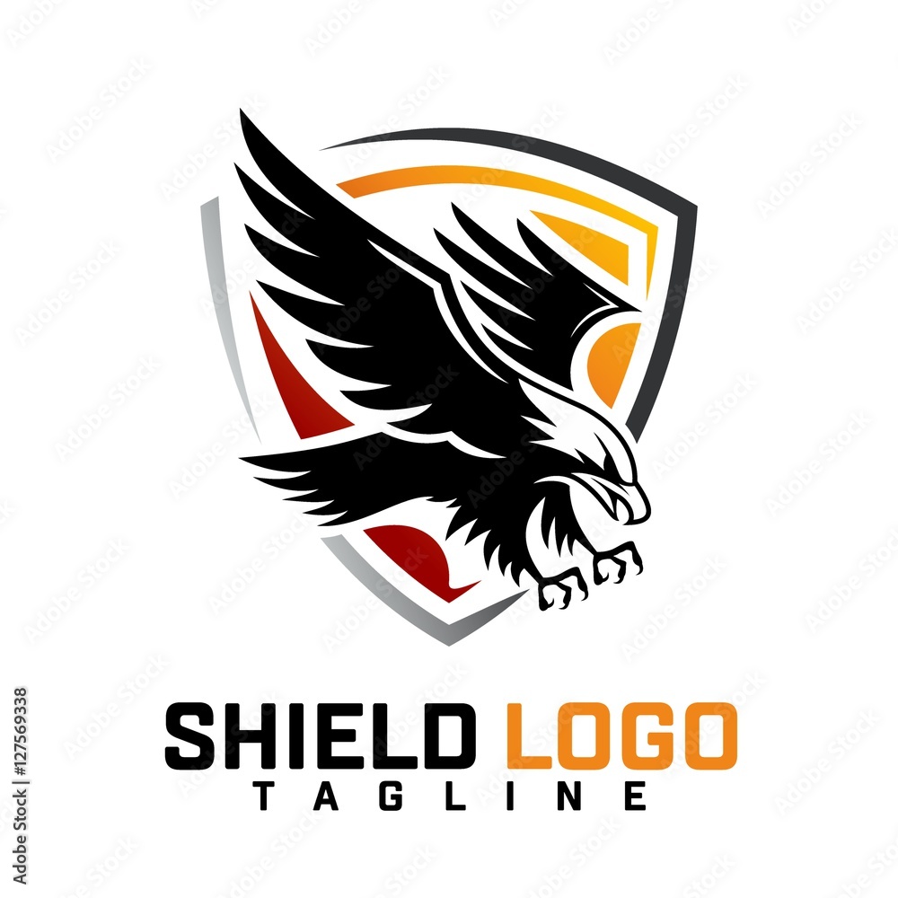 shield logo Stock Vector | Adobe Stock