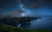 Moon Sea Cliff Free Stock Photo - Public Domain Pictures