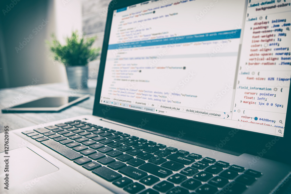 Stock-Foto „coding code program compute coder develop developer ...