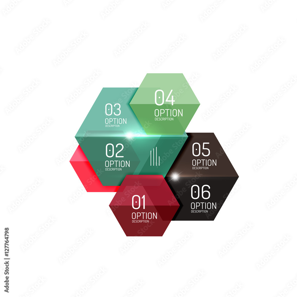 Infographic banner layouts Stock Vector | Adobe Stock