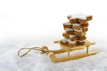Gingerbread Sled Free Stock Photo - Public Domain Pictures