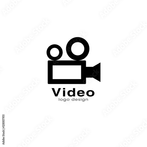 video logo design Stock Vector | Adobe Stock