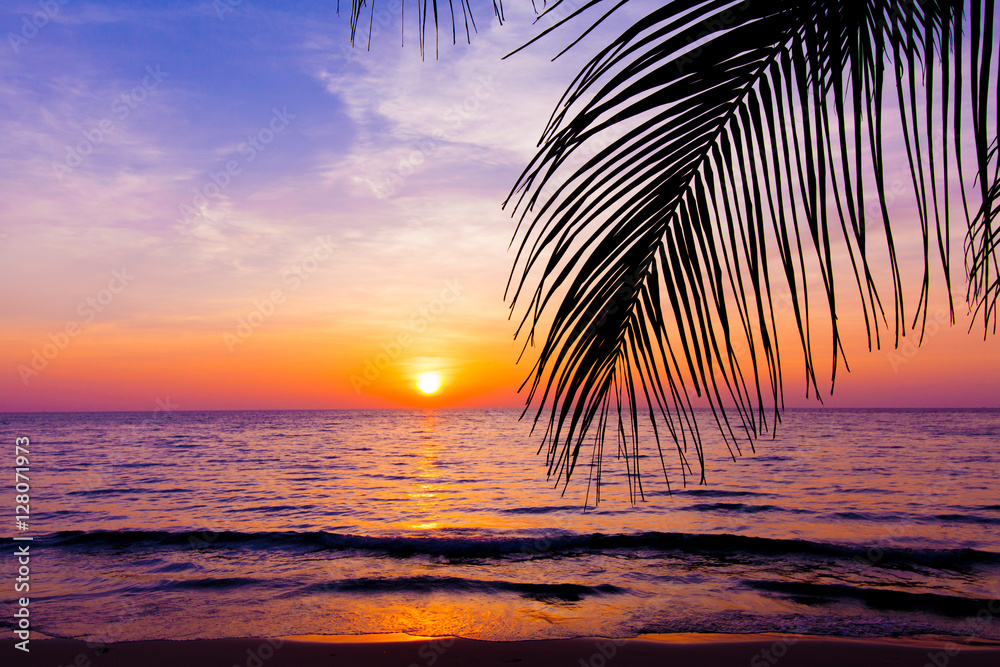 Beach Sunset Landscape