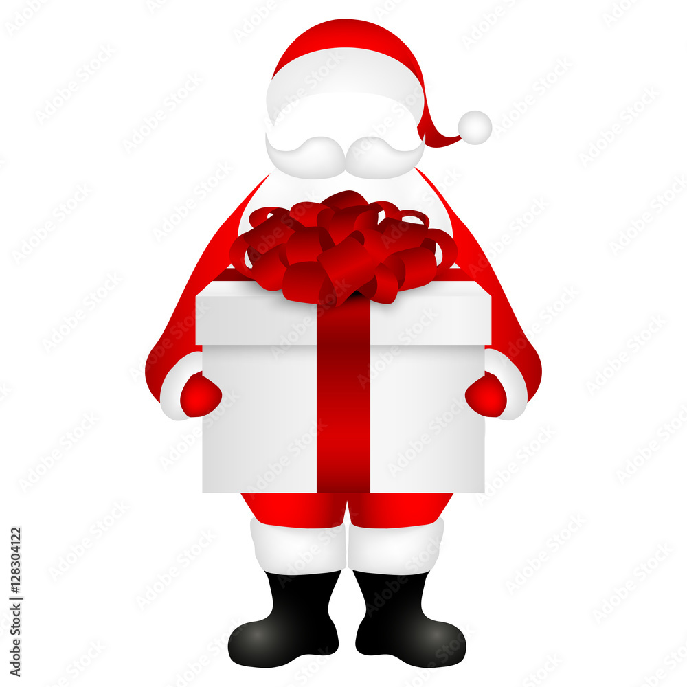 Santa No Face Template