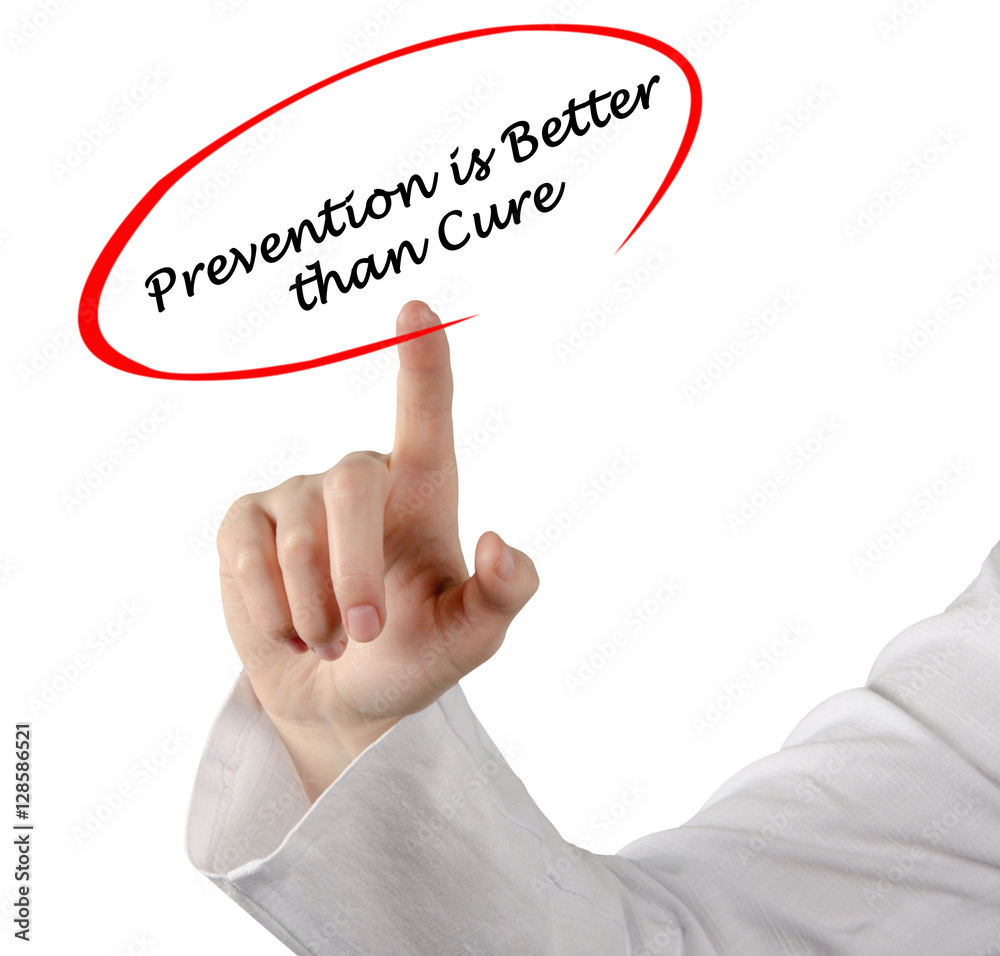 Prevention is Better than Cure Stock Photo | Adobe Stock