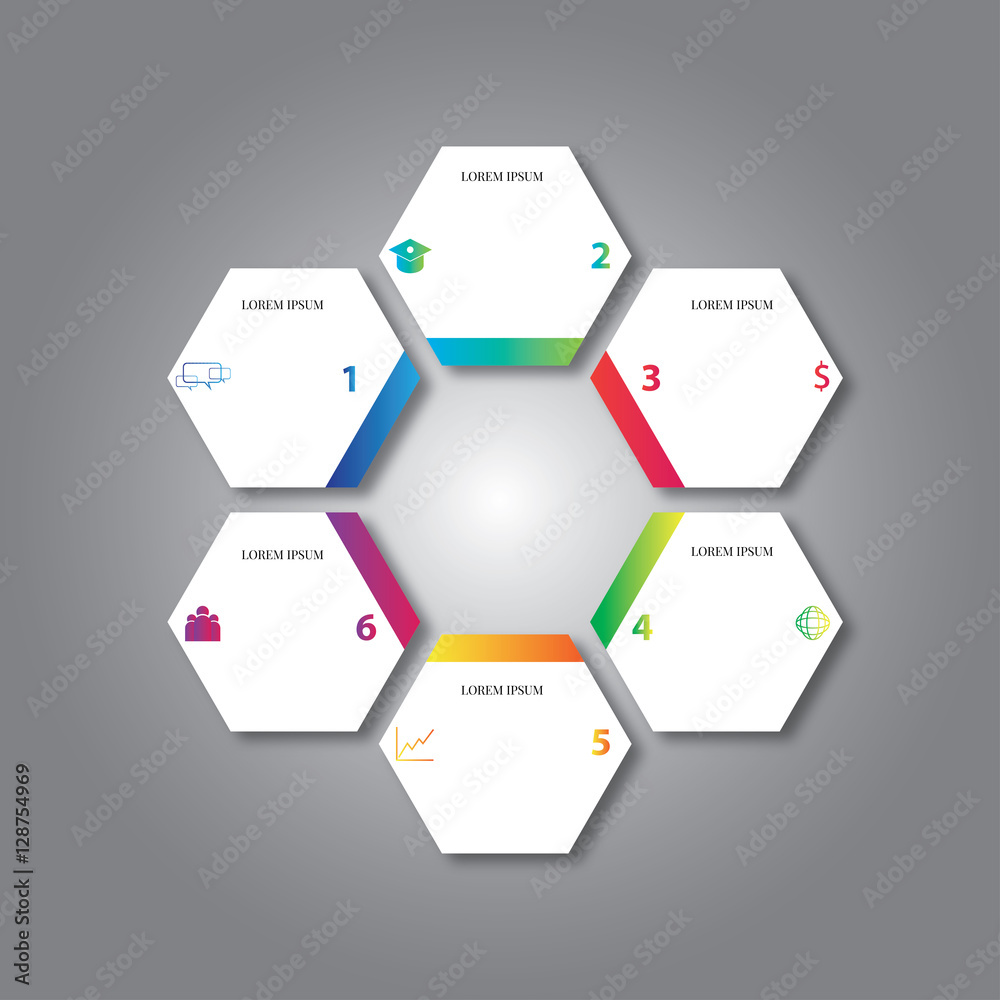 vector modern infographics , diagram , layout , number options and ...