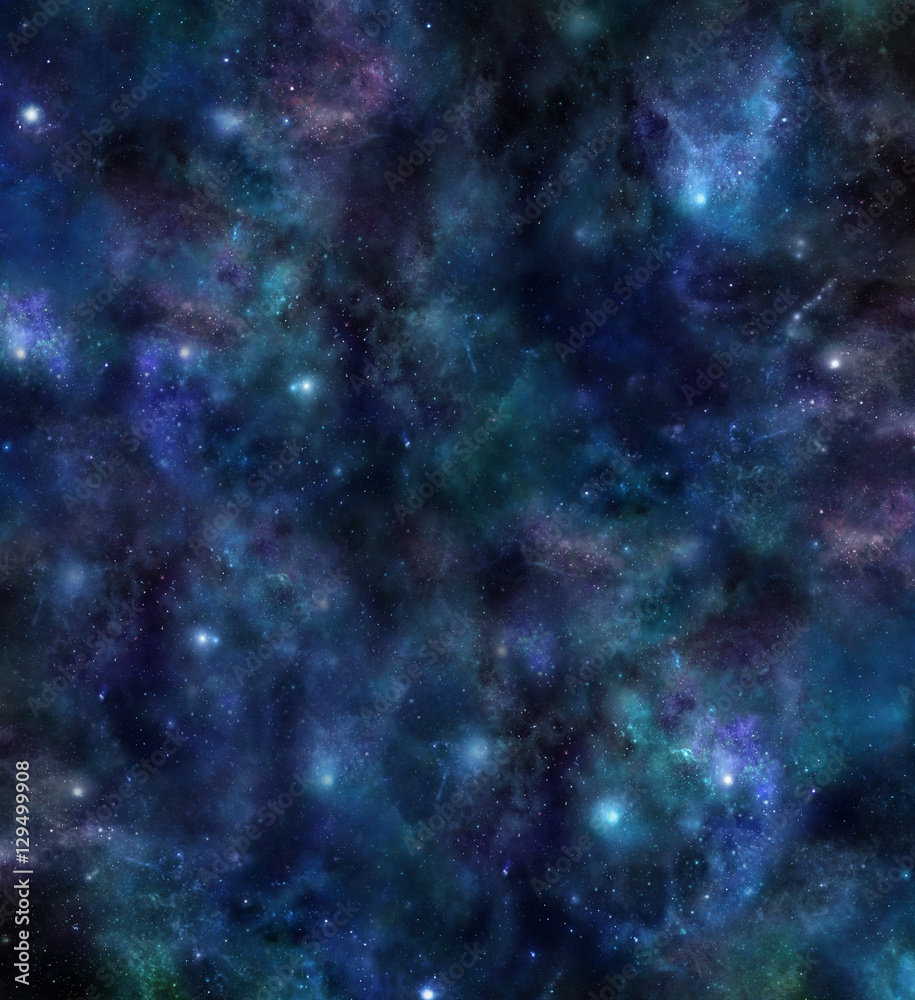 Universe Background - large square dark blue deep space background with ...