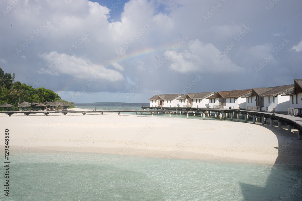 Overwater Bungalows in the Maldives - Maldive Island Ocean Bungalow ...