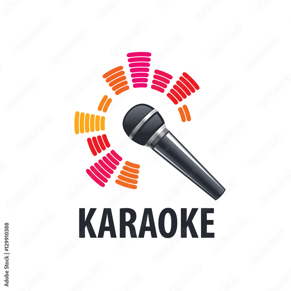 vector logo karaoke Stock Vector | Adobe Stock
