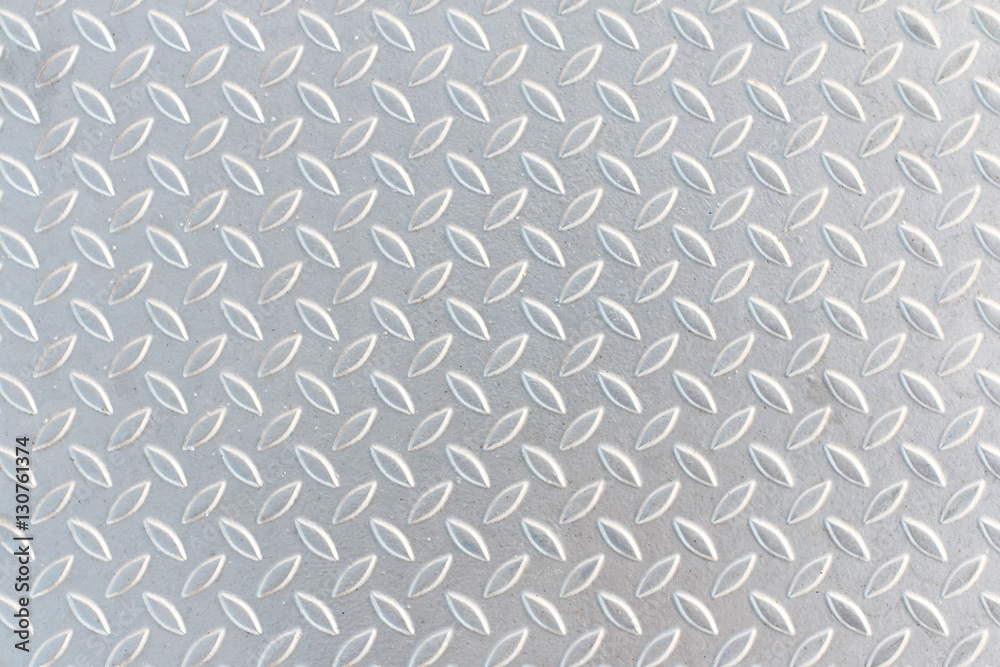 Industrial shiny metal silver list with rhombus shapes, Seamless metal ...