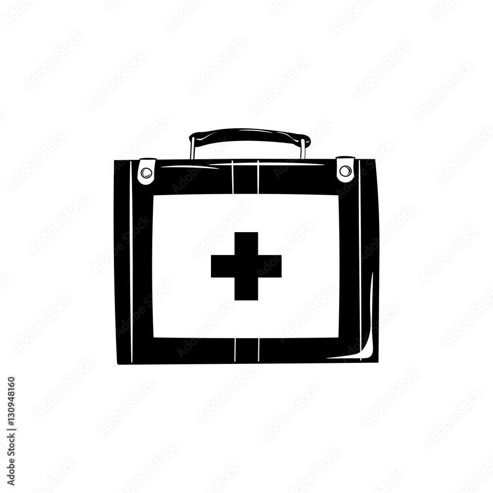 First aid kit icon. Medical symbol for your web site design, logo, app ...