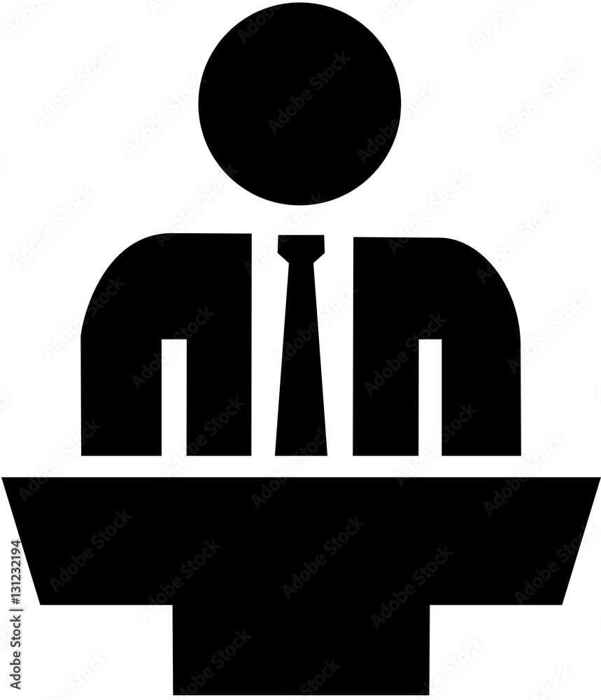 Mayor icon Stock Vector | Adobe Stock