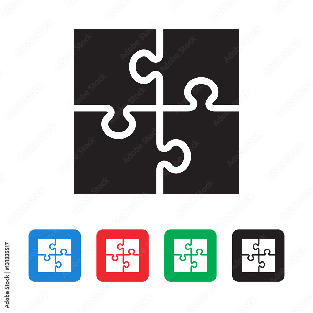Vector de Stock puzzle | Adobe Stock