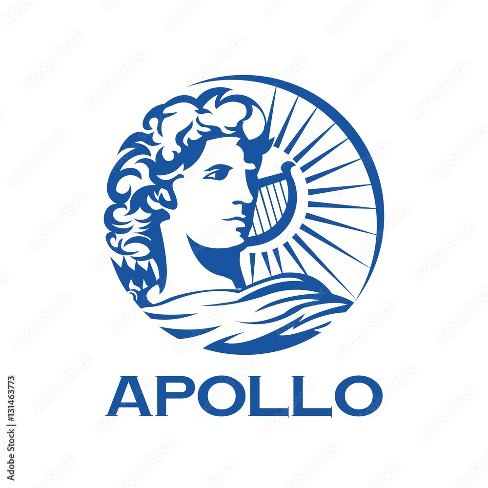 greek god apollo illustration Stock Vector | Adobe Stock