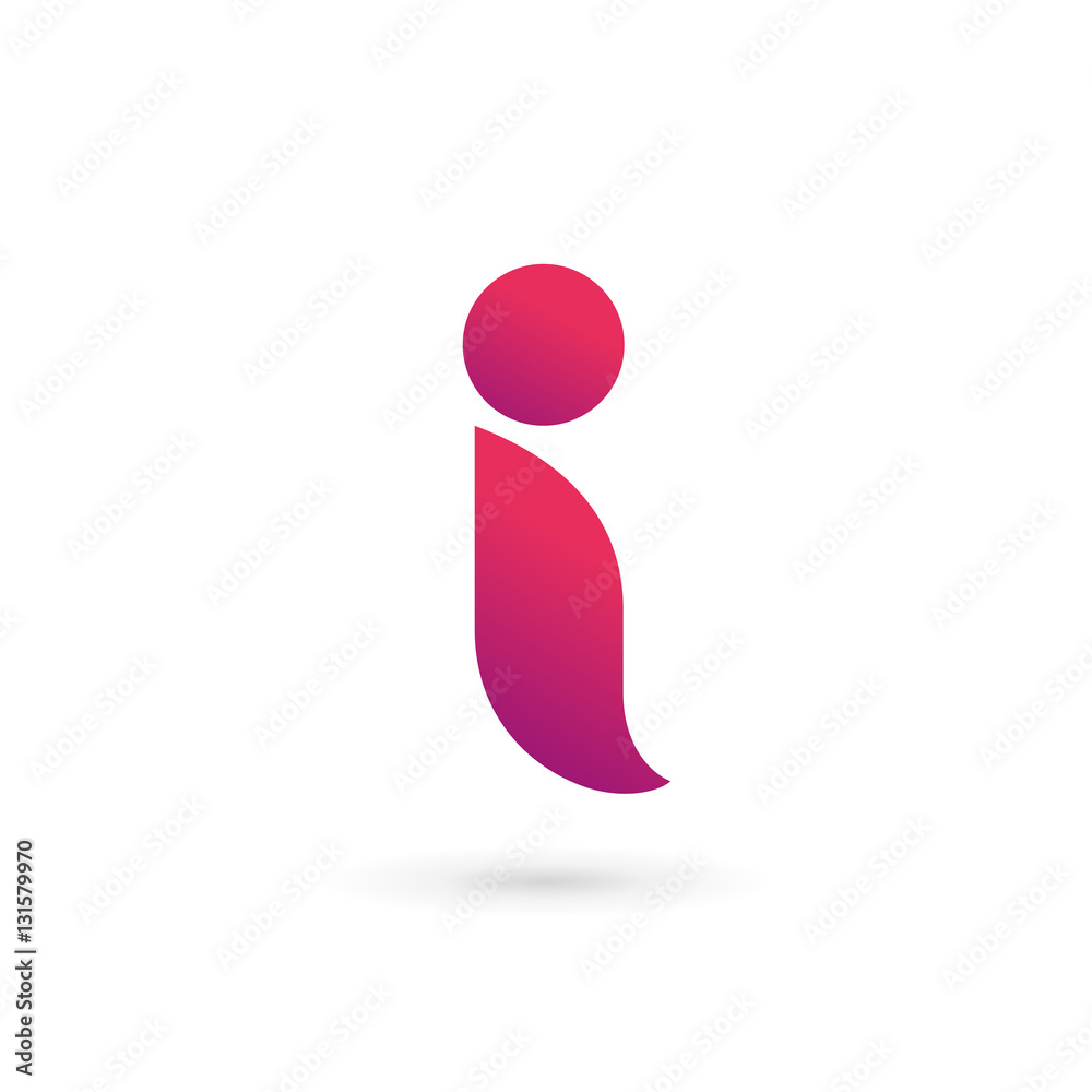 Letter I logo icon design template elements Stock Vector | Adobe Stock
