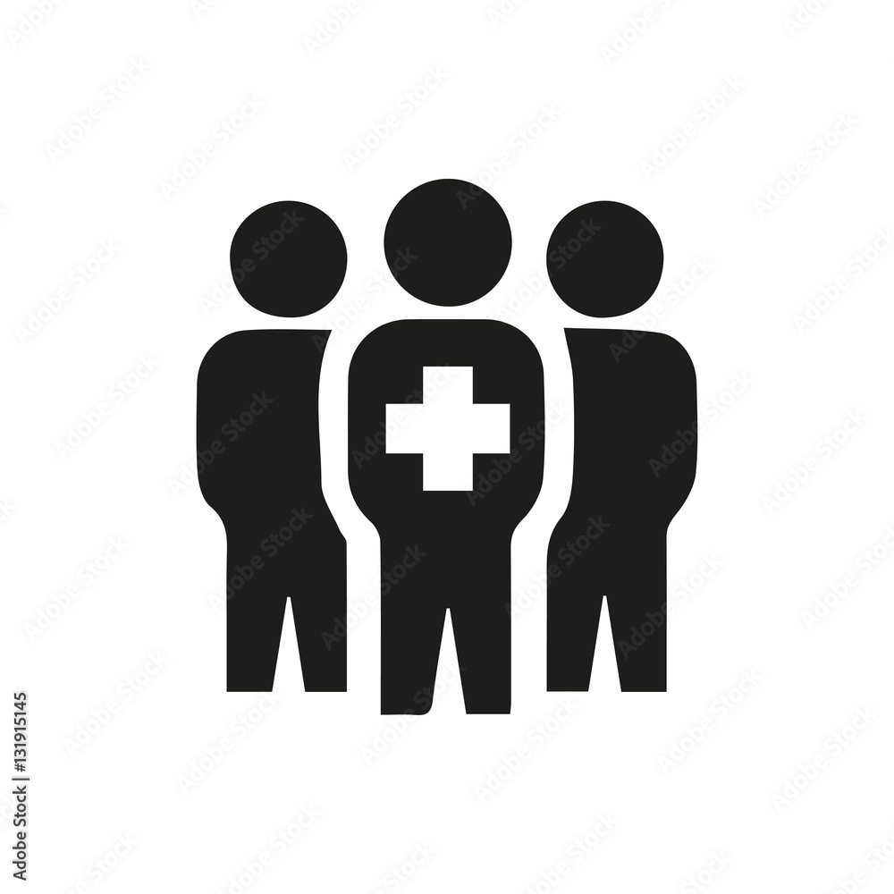 medical group icon illustration Stock Vector | Adobe Stock