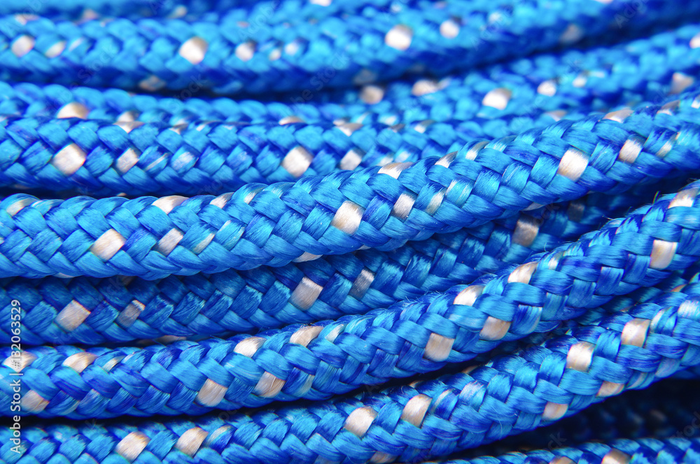 Abstract blue rope pattern texture の Stock フォト | Adobe Stock