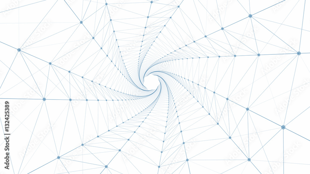 triangle spiral vector background design Stock Vector | Adobe Stock