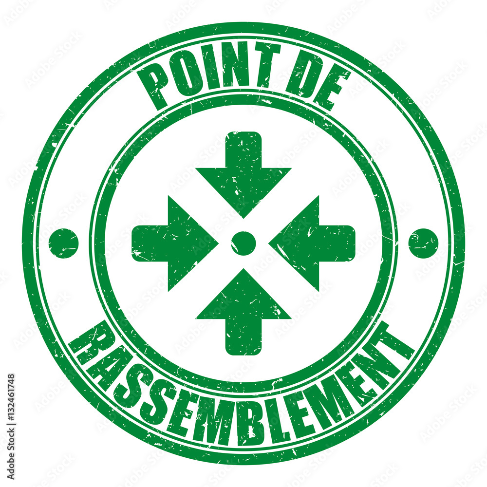 Logo point de rassemblement. Stock Vector | Adobe Stock