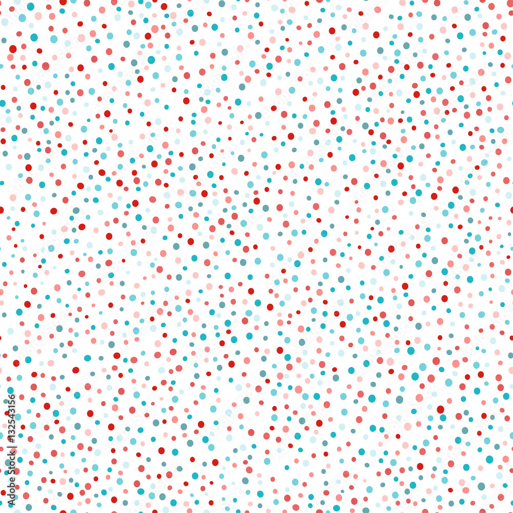 Simple confetti background. Colorful seamless pattern. Vector ...