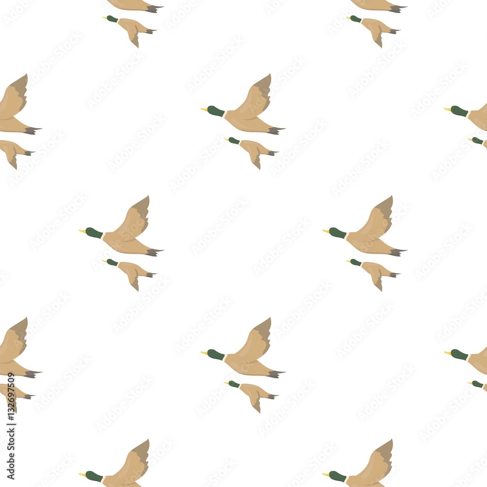 Ducks icon in cartoon style isolated on white background. Hunting ...