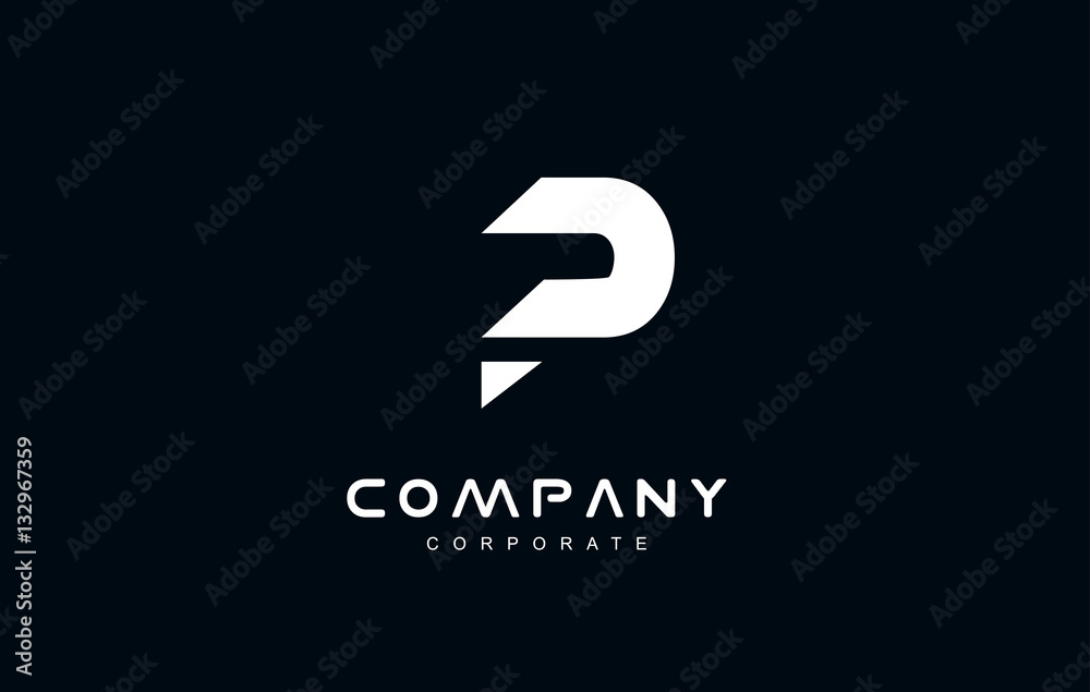 Alphabet letter P logo icon design Stock Vector | Adobe Stock