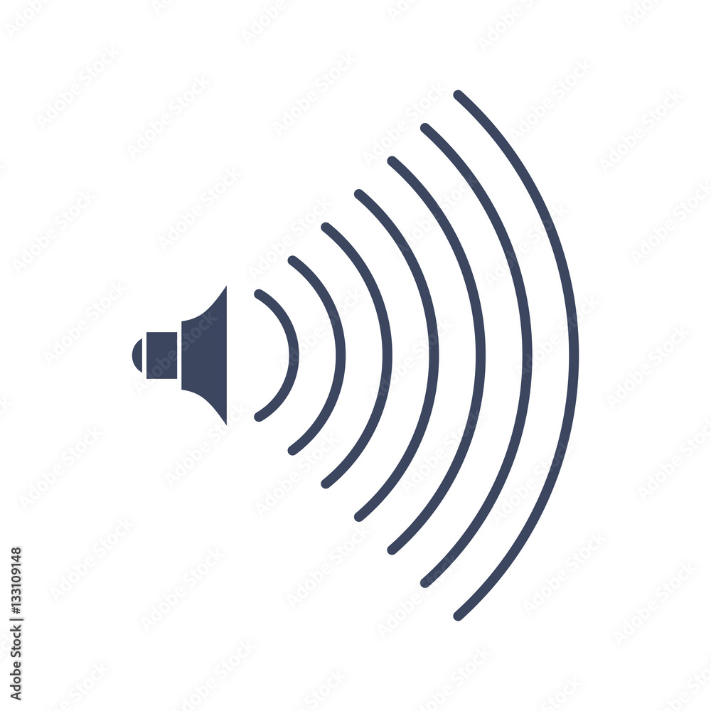 Volume music sign audio icon. Symbol for sound level Stock Vector ...