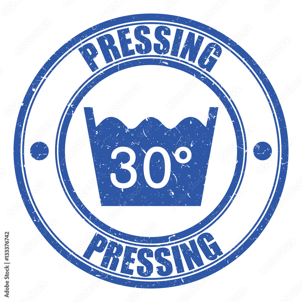 Vettoriale stock di Logo pressing. | Adobe Stock