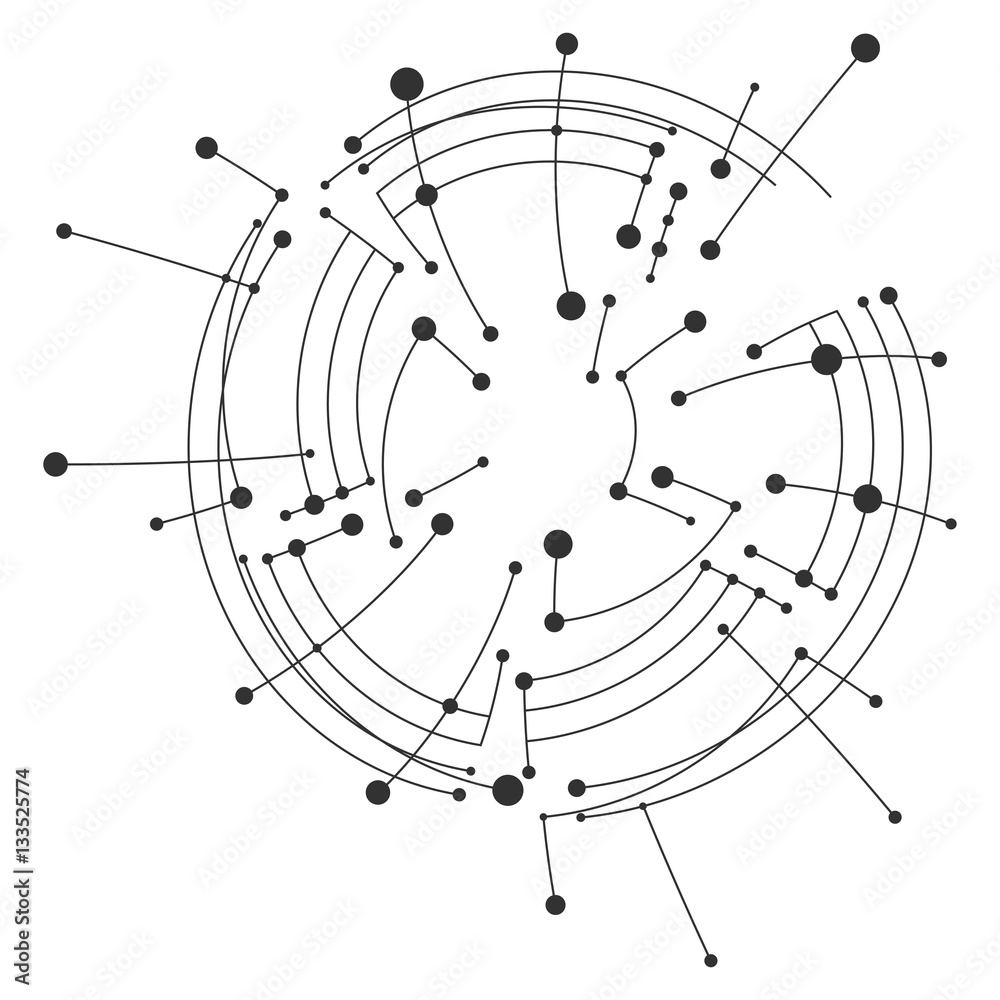 Abstract vector lines Stock Vector | Adobe Stock