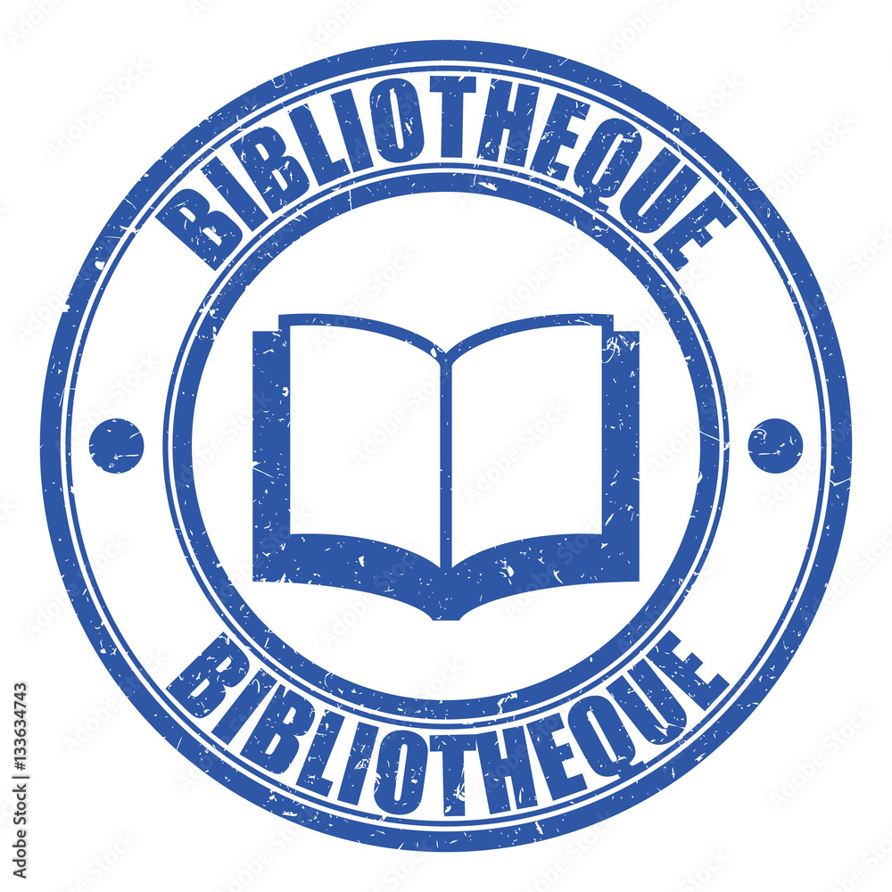 Logo bibliothèque. Stock Vector | Adobe Stock