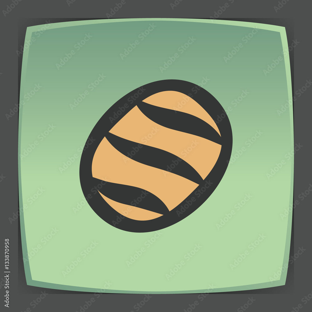 Vector outline white bread loaf icon. Modern infographic logo and ...