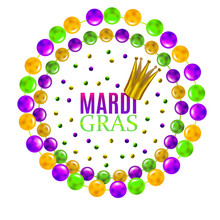 Mardi Gras Frame Template Free Stock Photo - Public Domain Pictures
