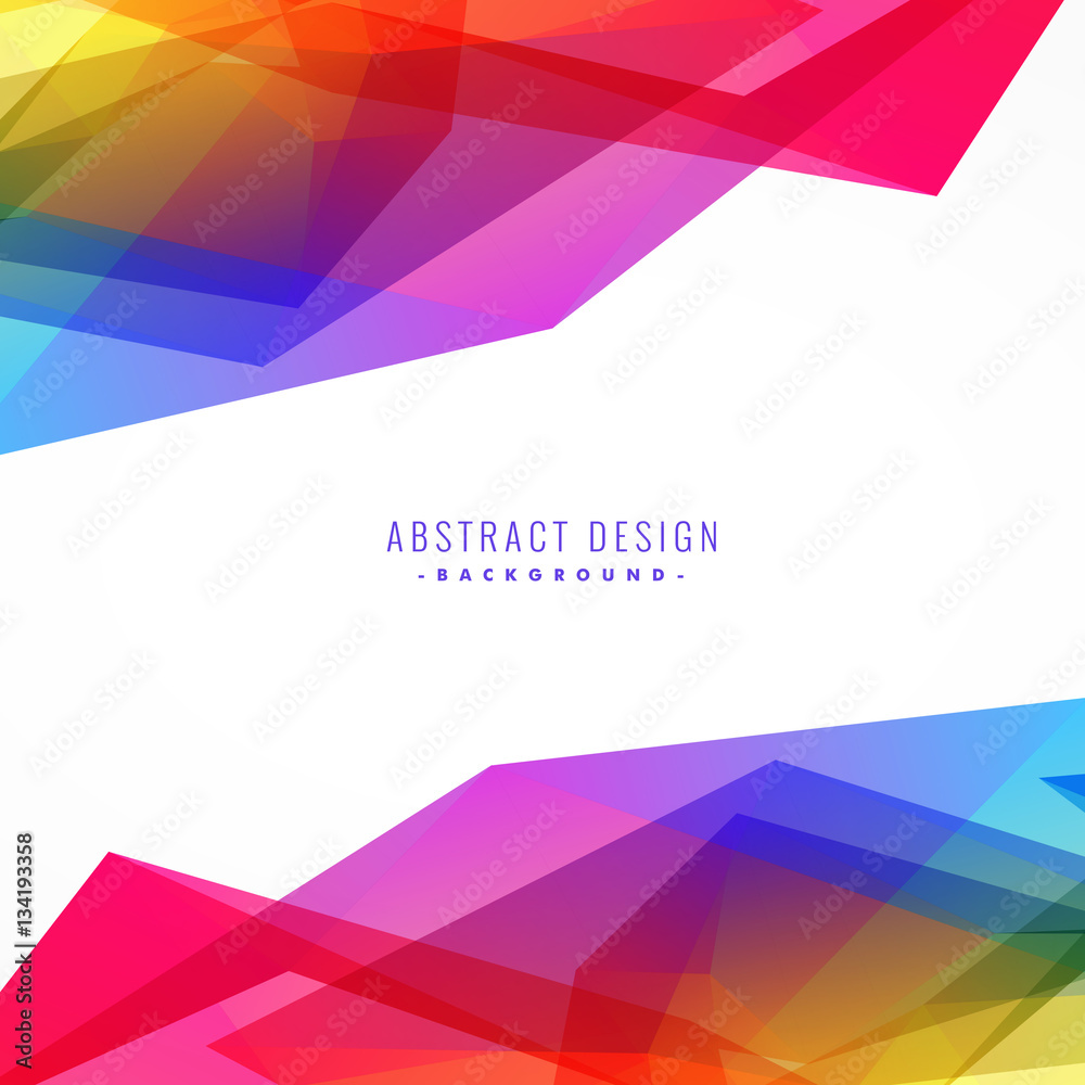 bright colorful abstract background design Stock Vector | Adobe Stock