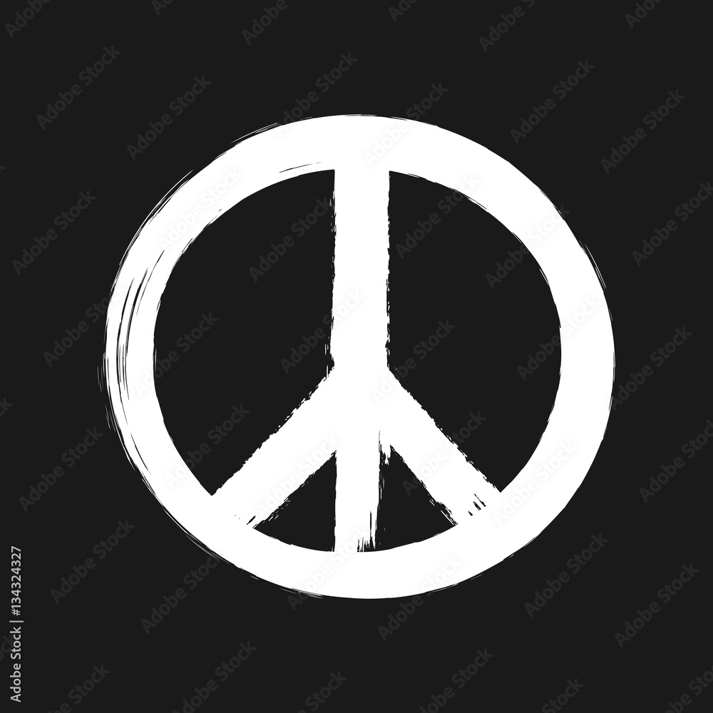 Peace Hippie Logo