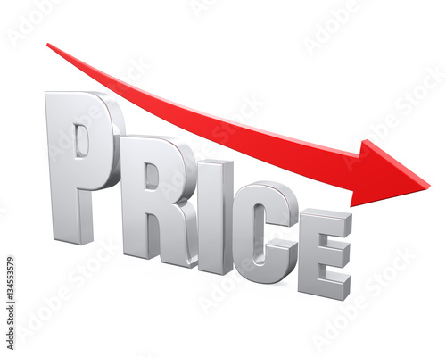 Price Reduction Concept Stock Illustration | Adobe Stock