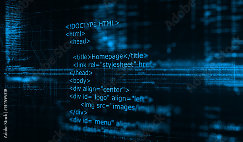 Html Code Programming Software Backgroundprogramming Code Abstract Technology Background Of 1009