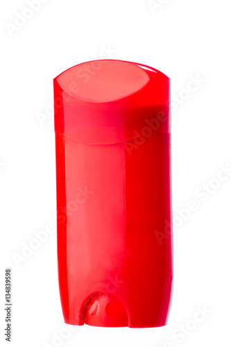 The deodorant of red color. Stock Photo | Adobe Stock